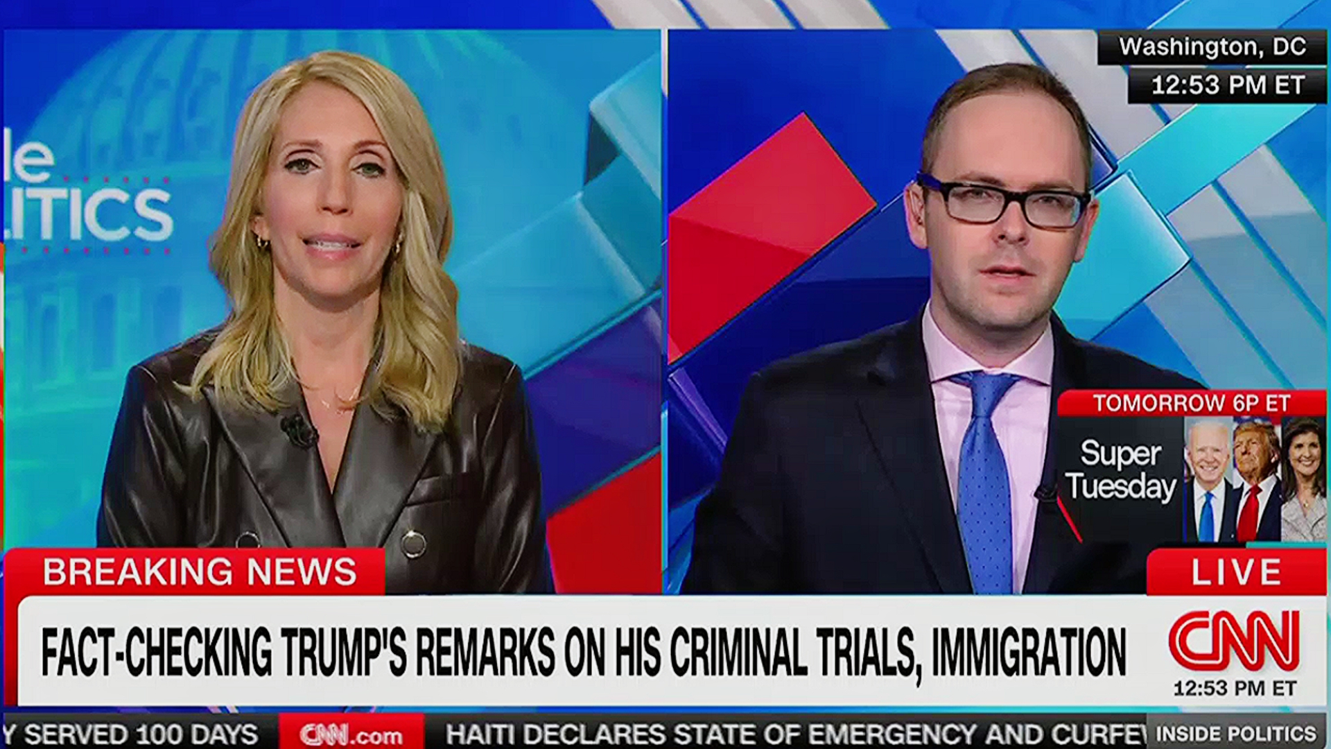 CNN Dana Bash and Daniel Dale Torpedo Trump Attacks on Biden