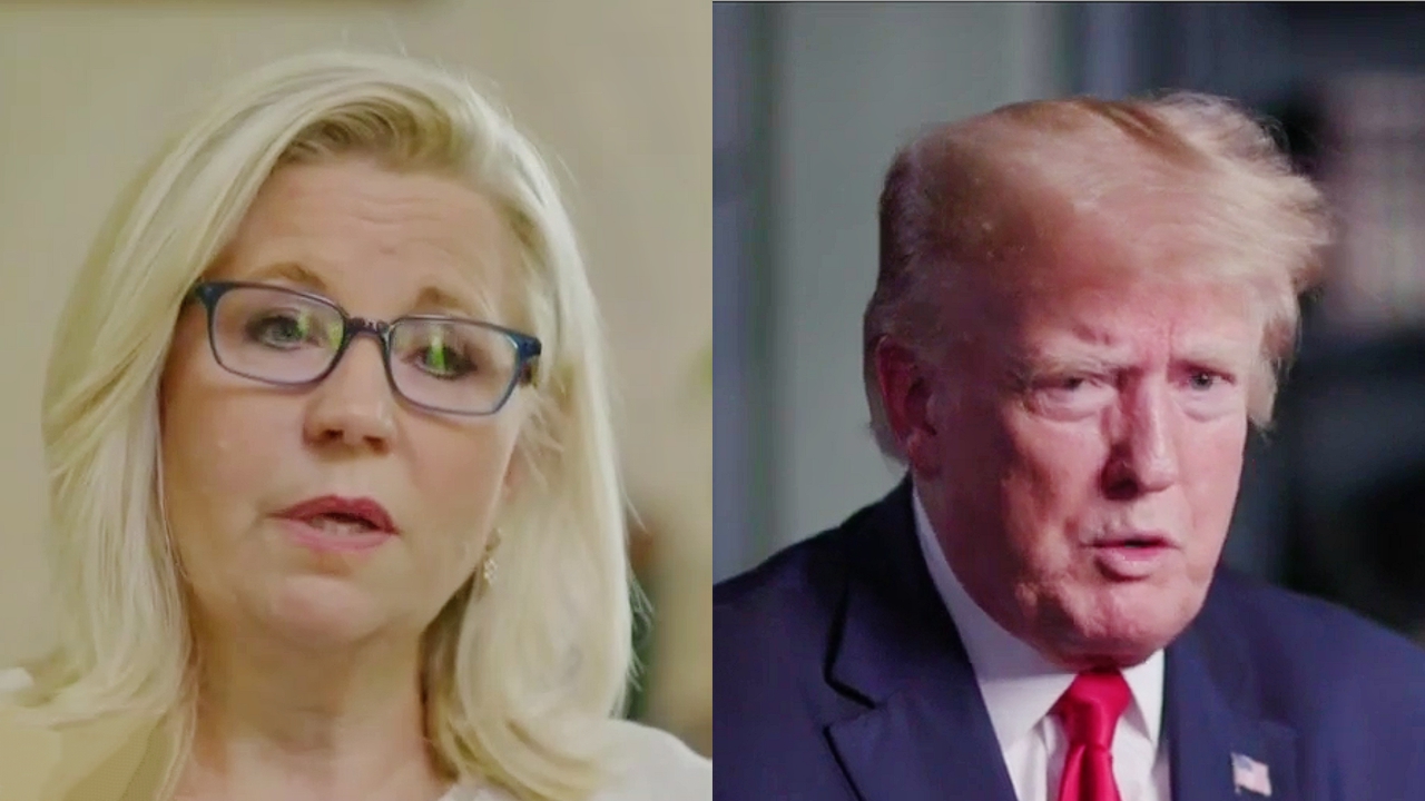 Trump Explains 'Nine Barrels Shooting at' Liz Cheney Comment