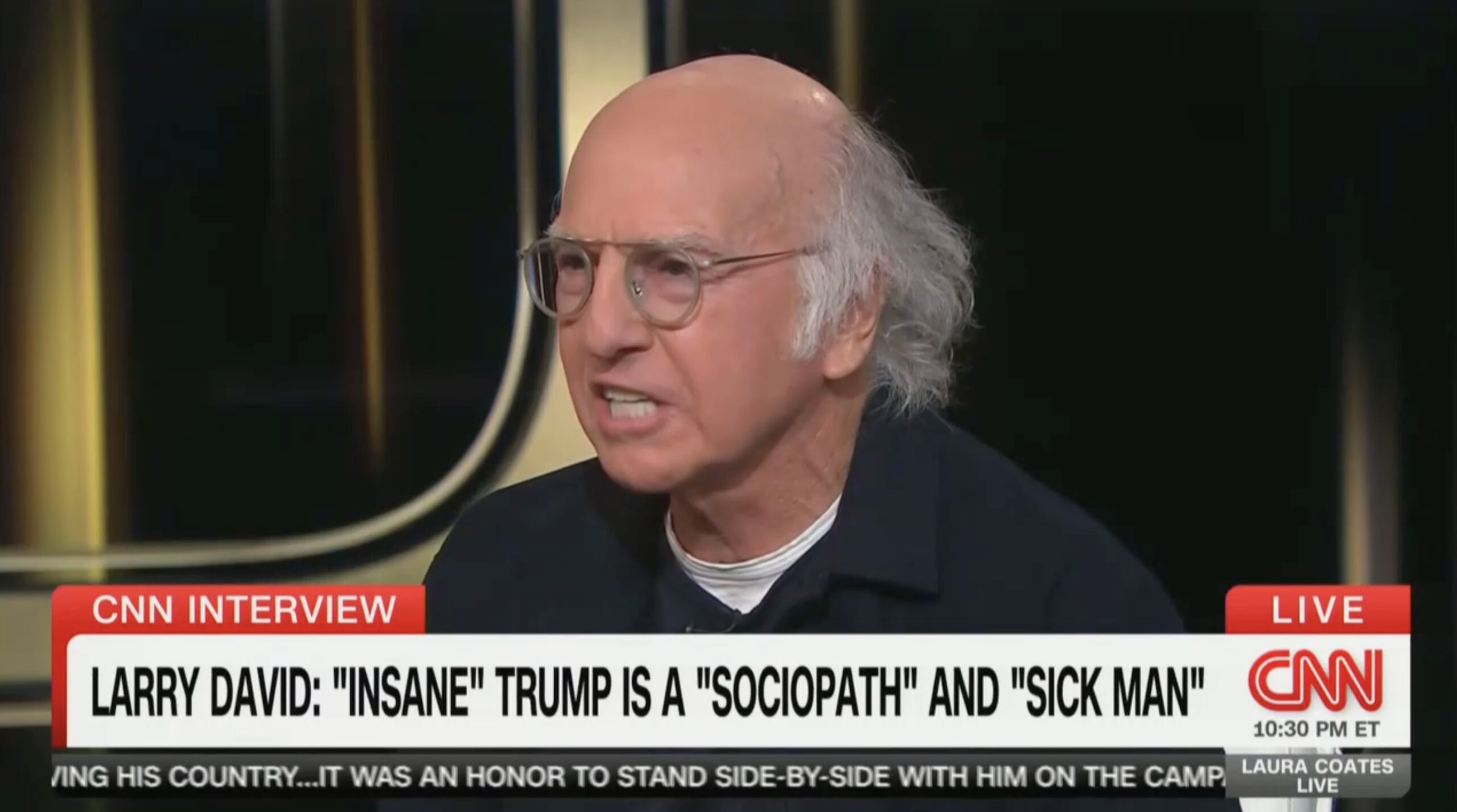 Larry David Goes Scorched Earth on ‘Sociopath’ Trump
