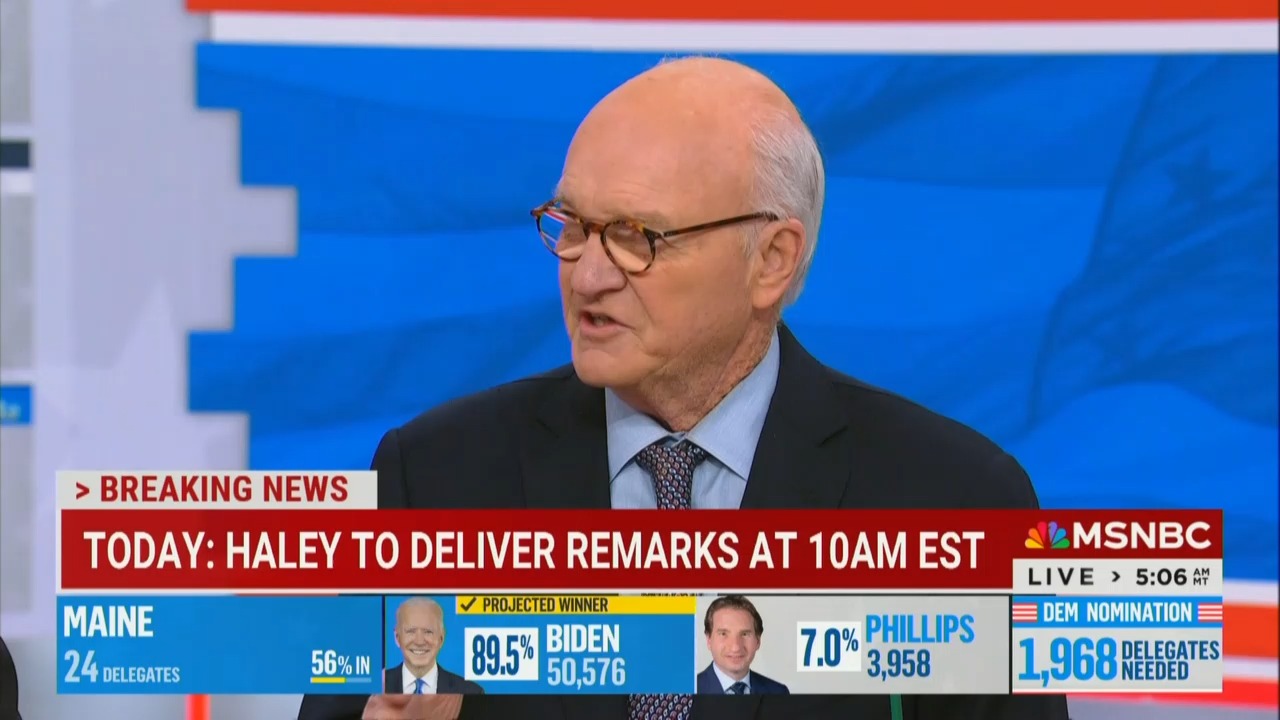 Mike Barnicle Likens Defeating Trump to Fighting Hitler