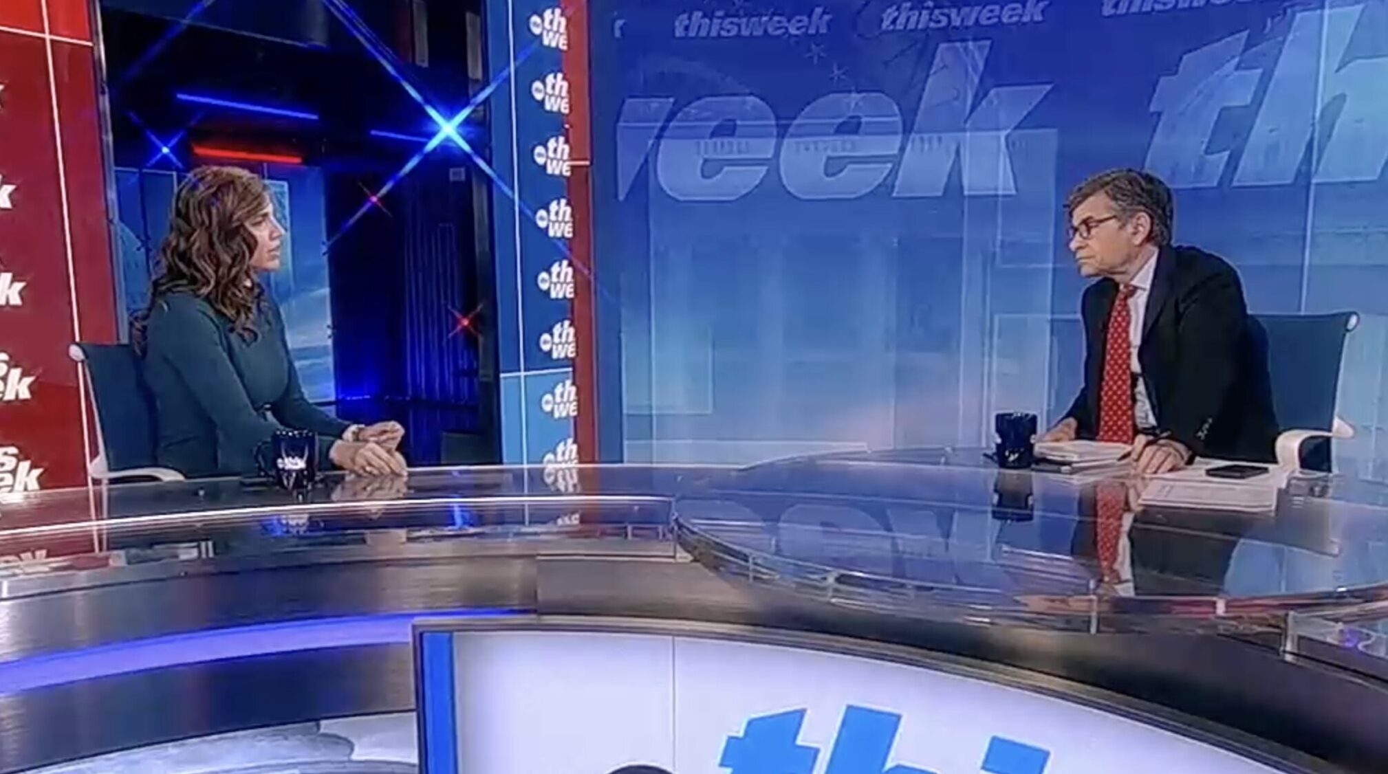 VIDEO: George Stephanopoulos Viral Interview With Nancy Mace