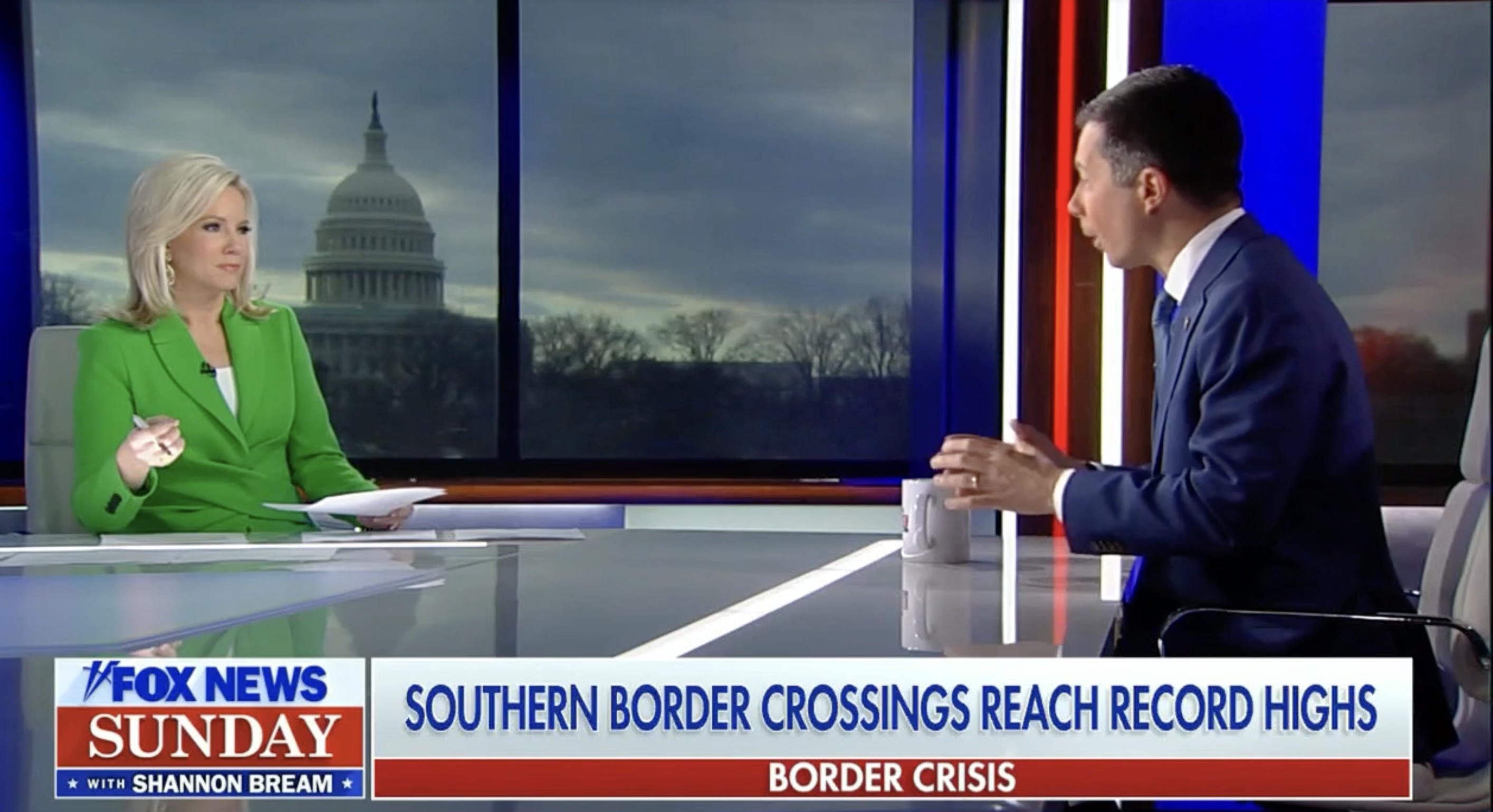 Pete Buttigieg Hammers Fox's Shanon Bream on Biden's Record