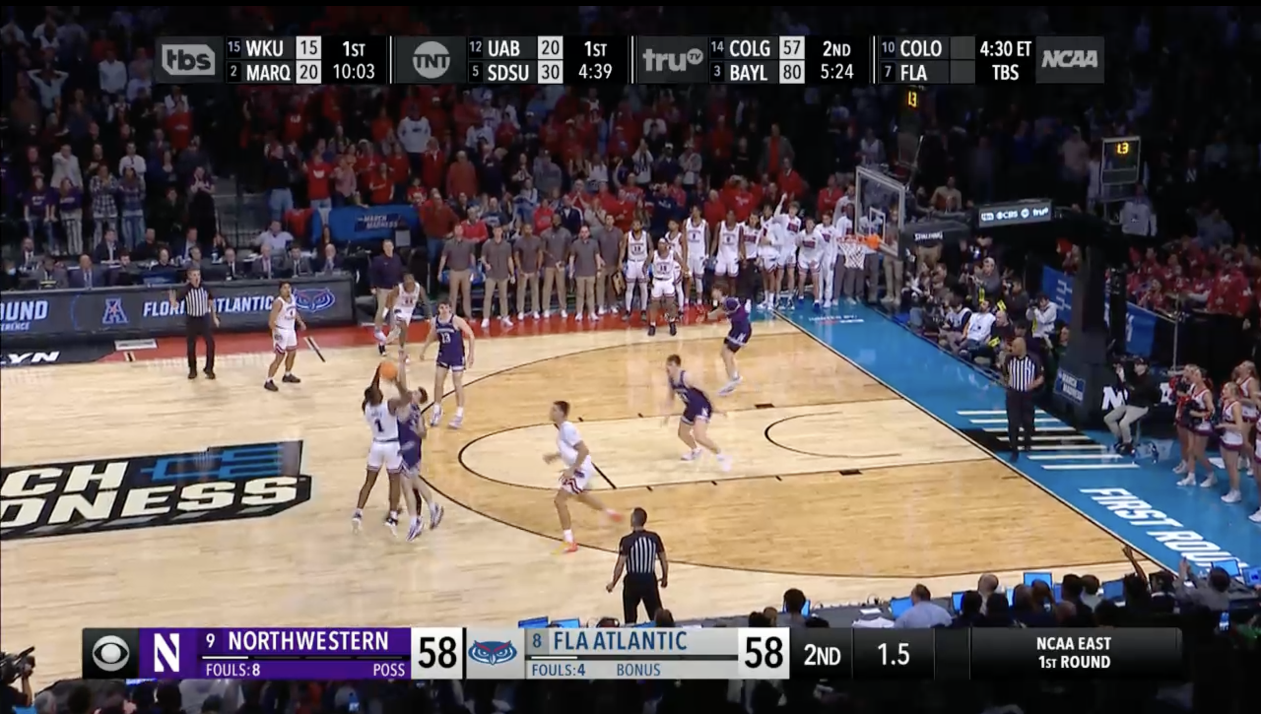 Bill Raftery Goes Off on FAU for Final Shot Attempt