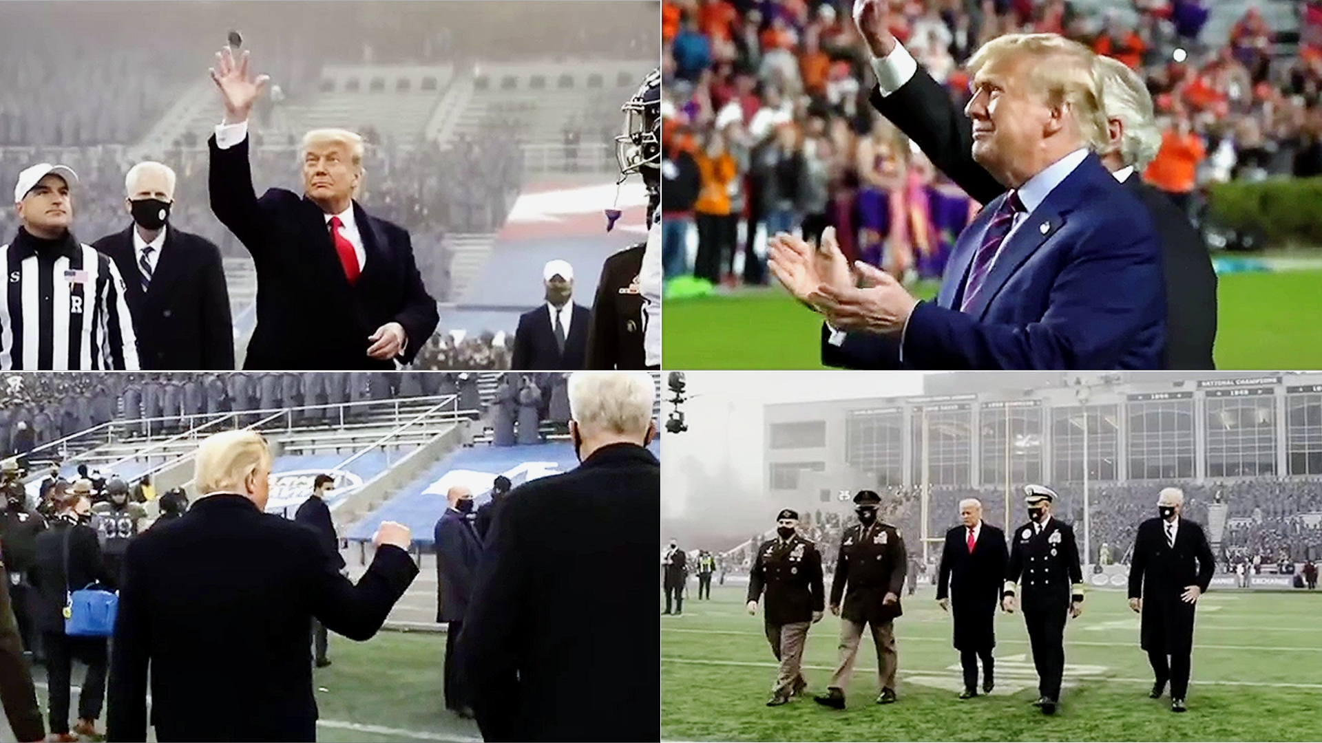 Trump Post Self-Hype Vid In Dead Of Night of People Cheering