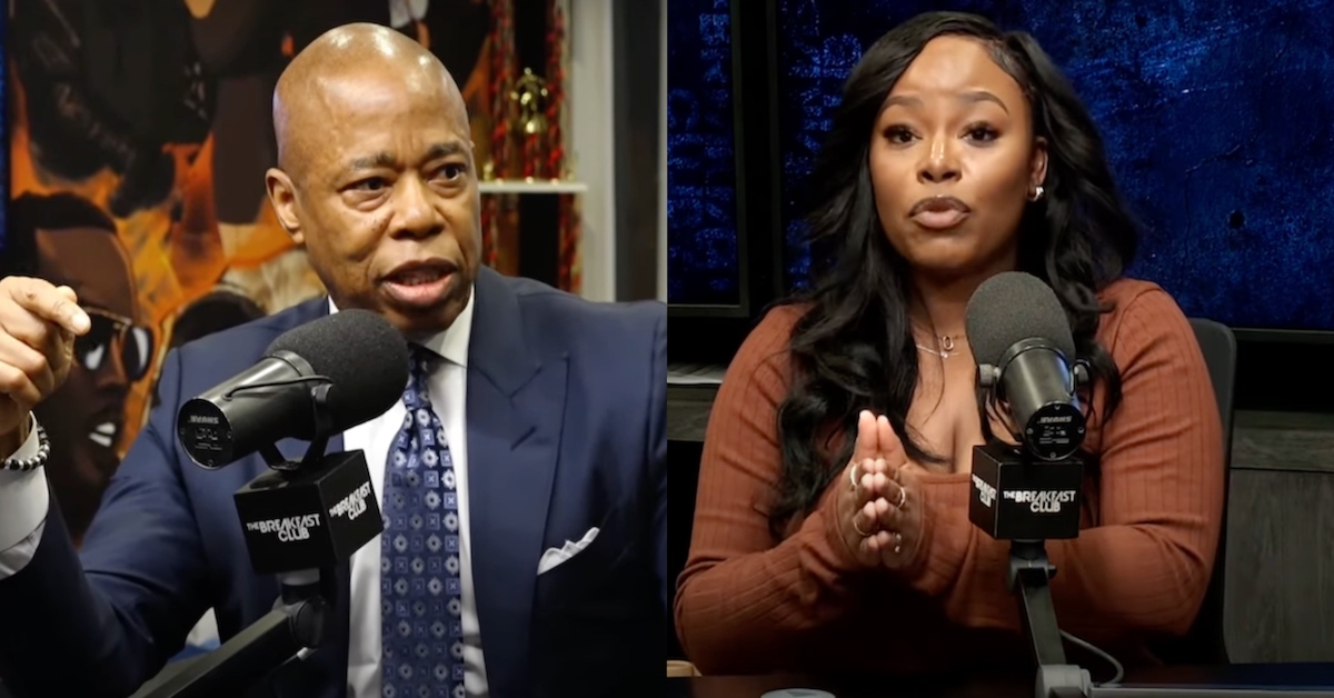 Eric Adams Interview Turns Fiery After Slain NYPD Cop Mentioned
