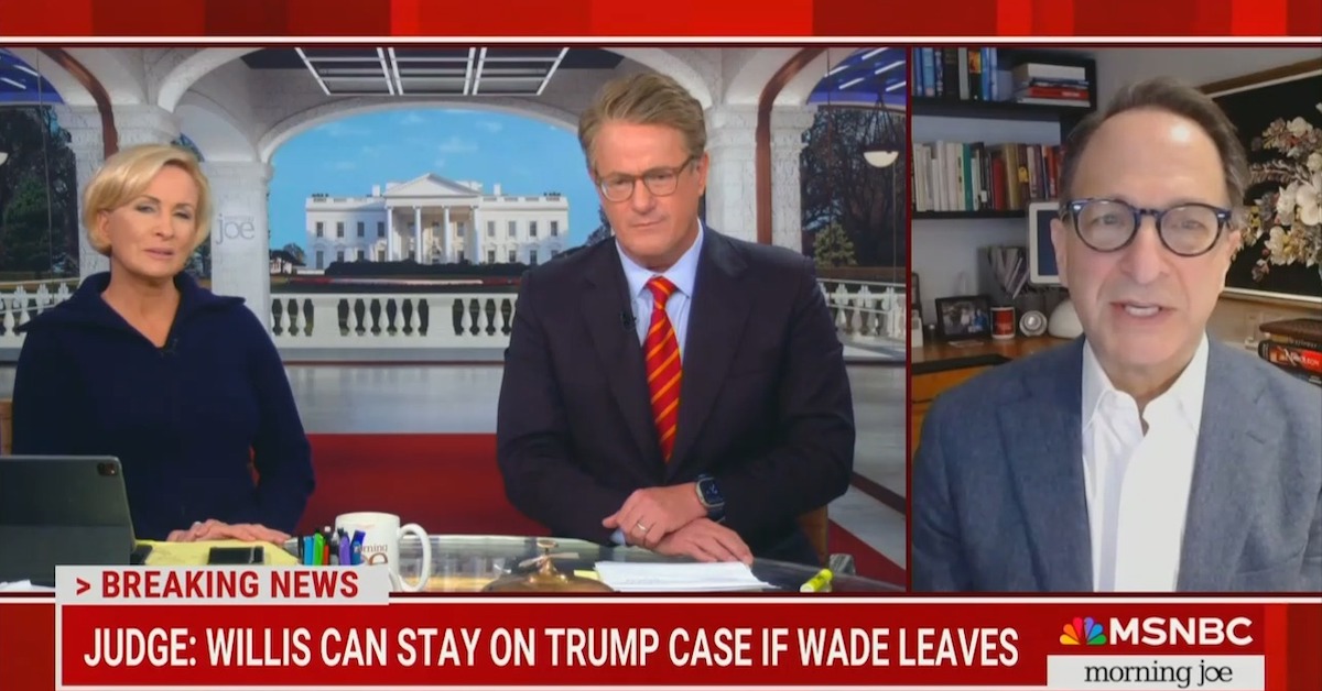 Andrew Weissmann Calls for Fani Willis to Recuse Herself Over 'Huge ...