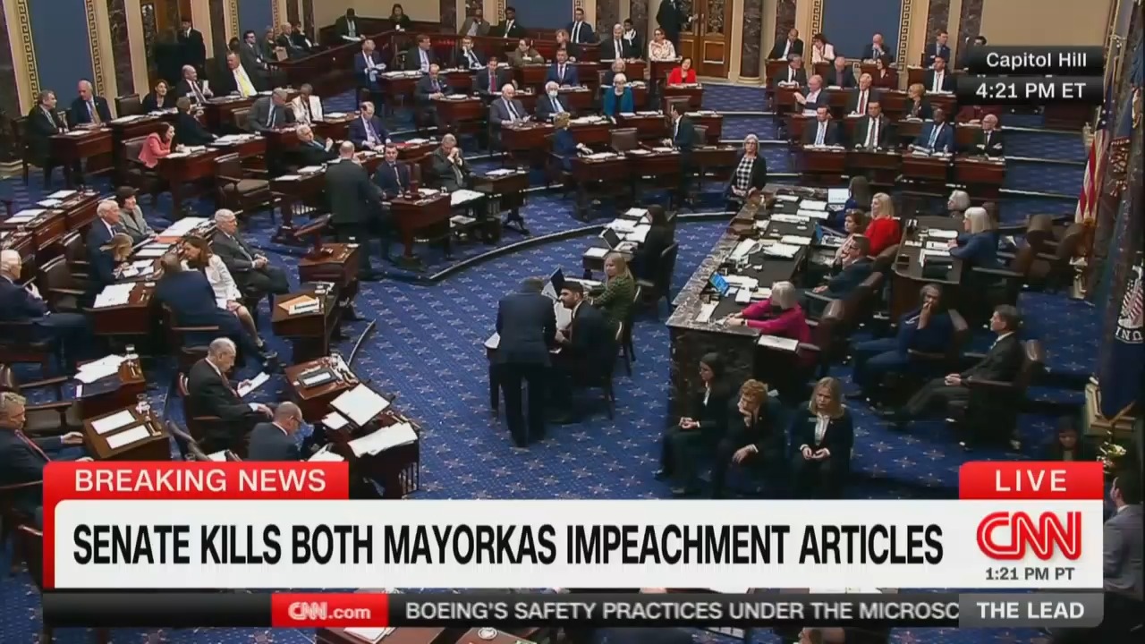 Senate Shoots Down Mayorkas Impeachment Trial 6352
