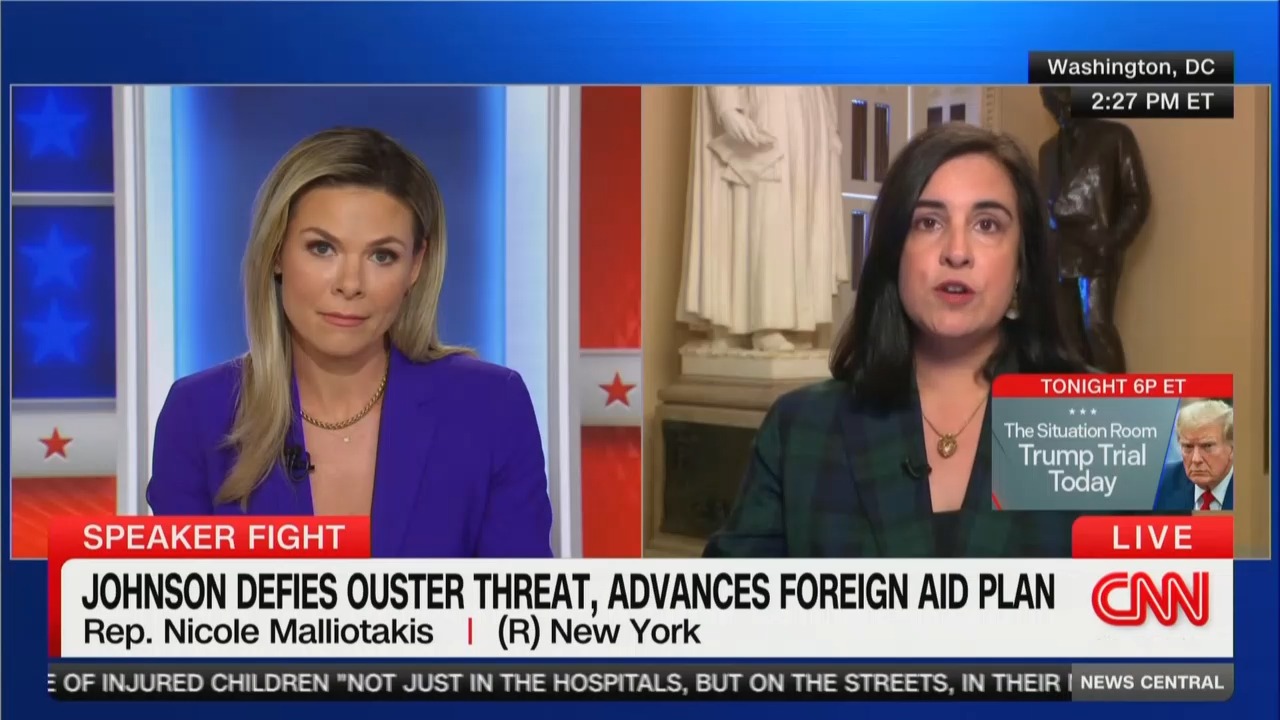 CNN's Jessica Dean Spars With GOP Rep on Foreign Aid Bill