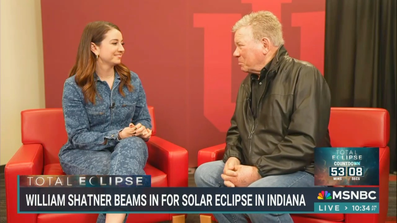 William Shatner Gets Dramatic About Eclipse