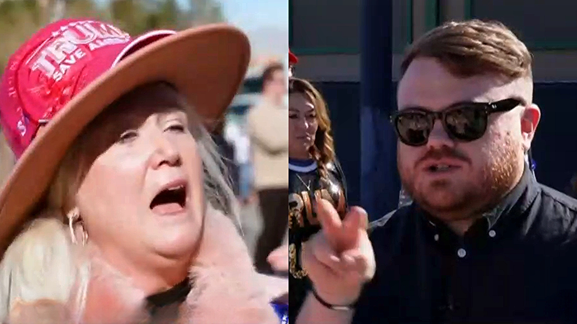 Trump Fan Tells Donie O'Sullivan 'READ The Constitution!'