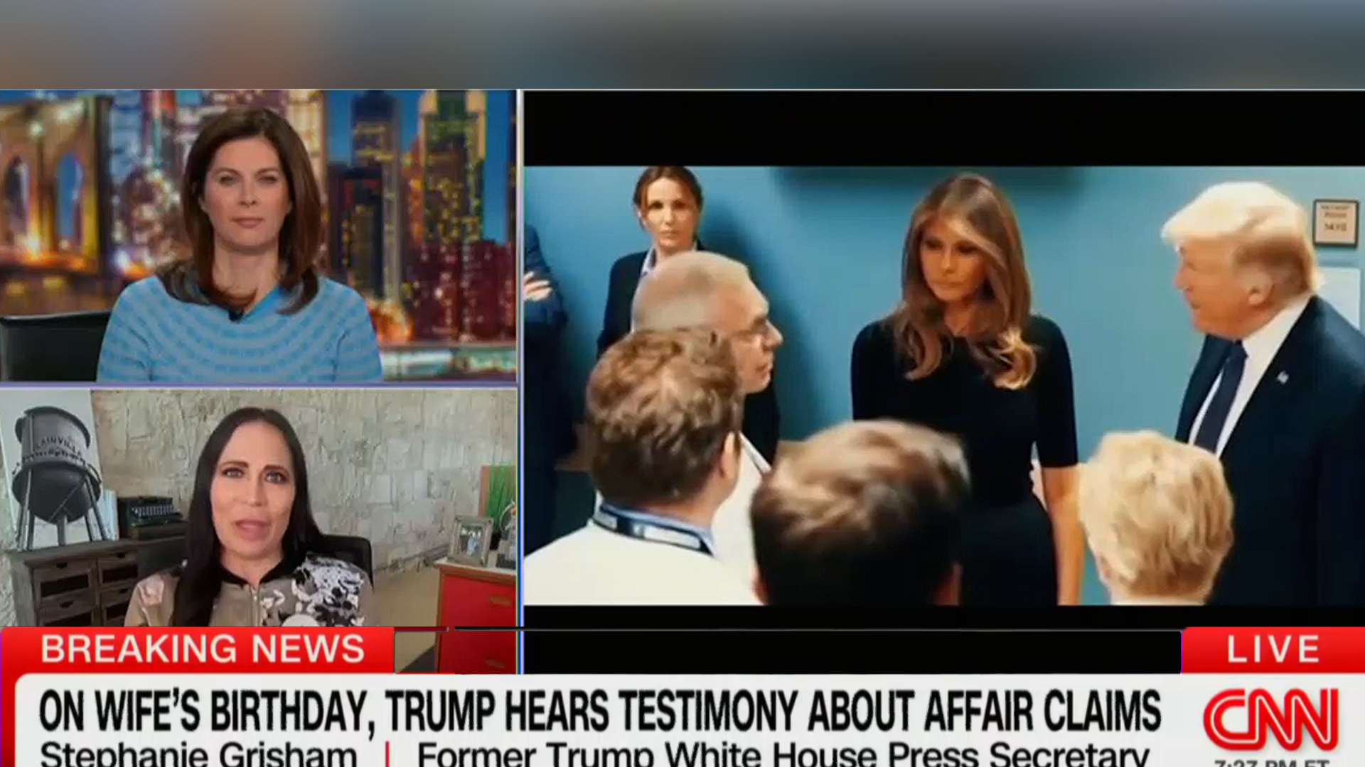 Grisham Rips Trump Melania Birthday Wish At Hush Money Trial