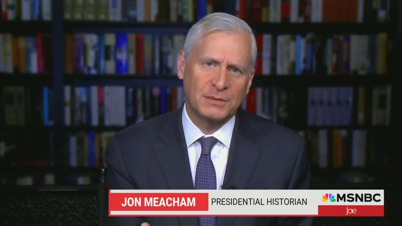 Jon Meacham Quotes Abraham Lincoln, Likens Trump to a Tyrant