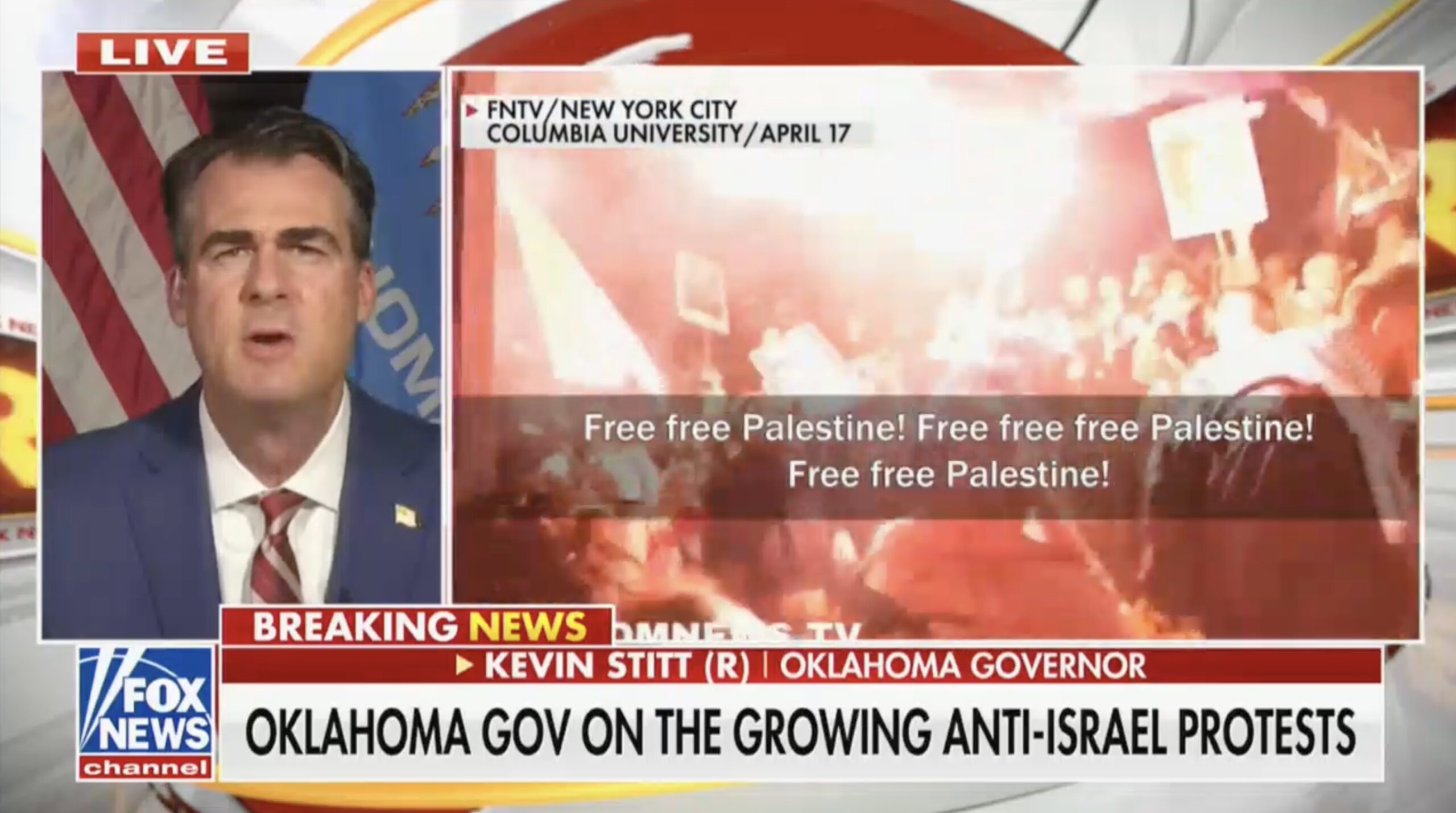 ‘This Is Hate Speech’: Republican Gov. Kevin Stitt Says Protesters Won ...