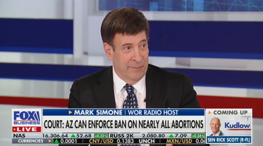 Mark Simone Refers to Trump as 'The Pro-Choice Candidate'