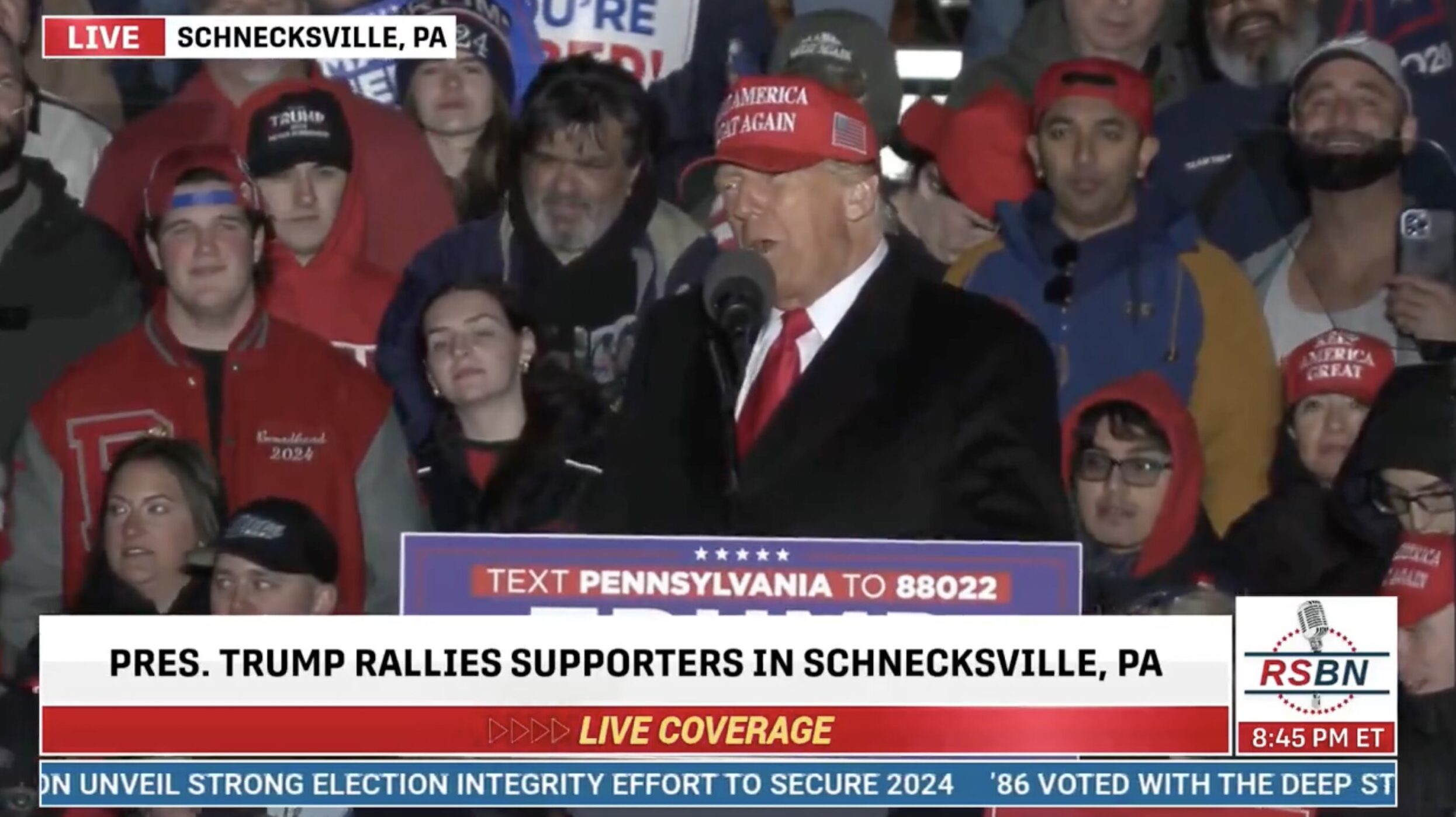 Trump Calls the Battle of Gettysburg 'Beautiful' at Rally