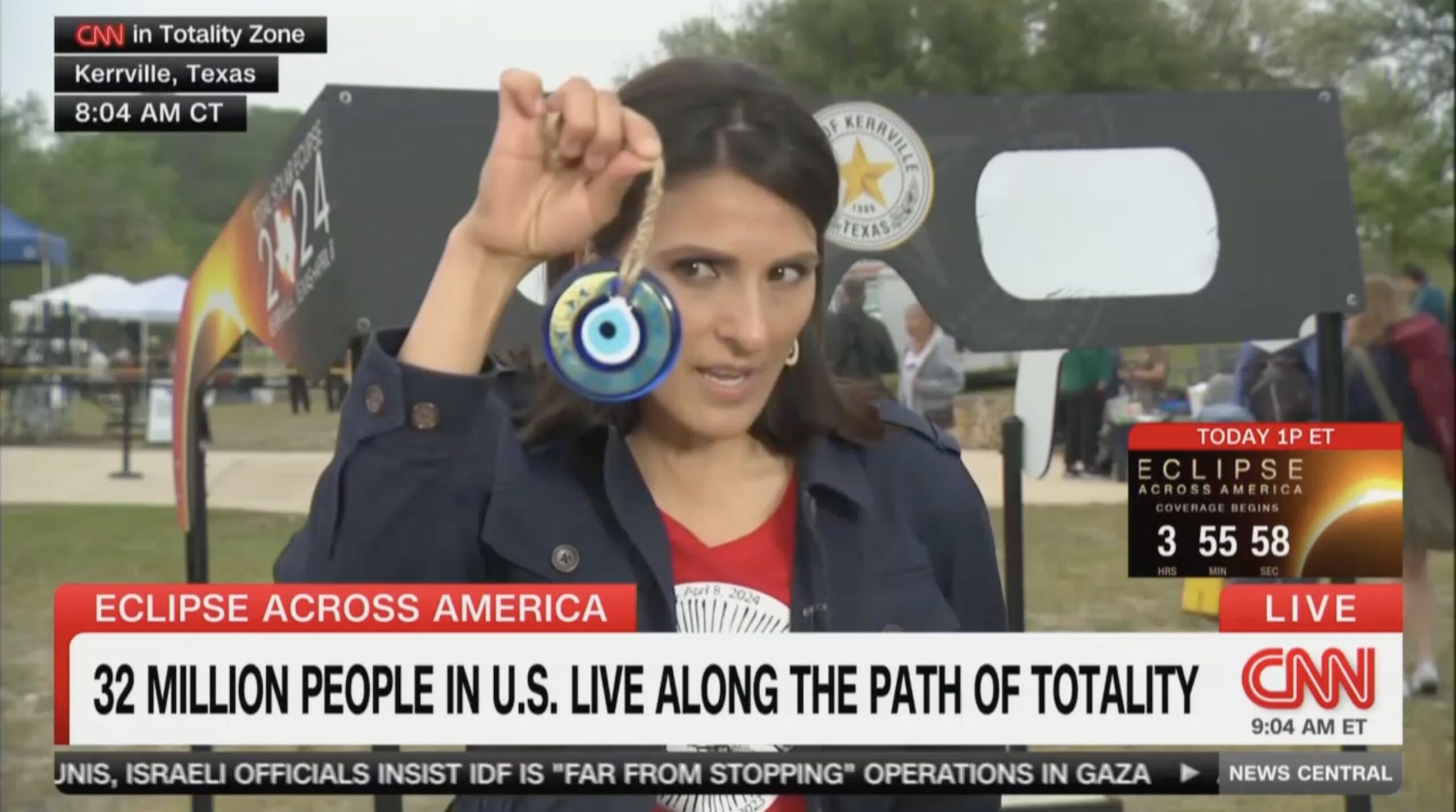 CNN's Eclipse Coverage Included Puns, Fortune Telling, and Advice for Pets
