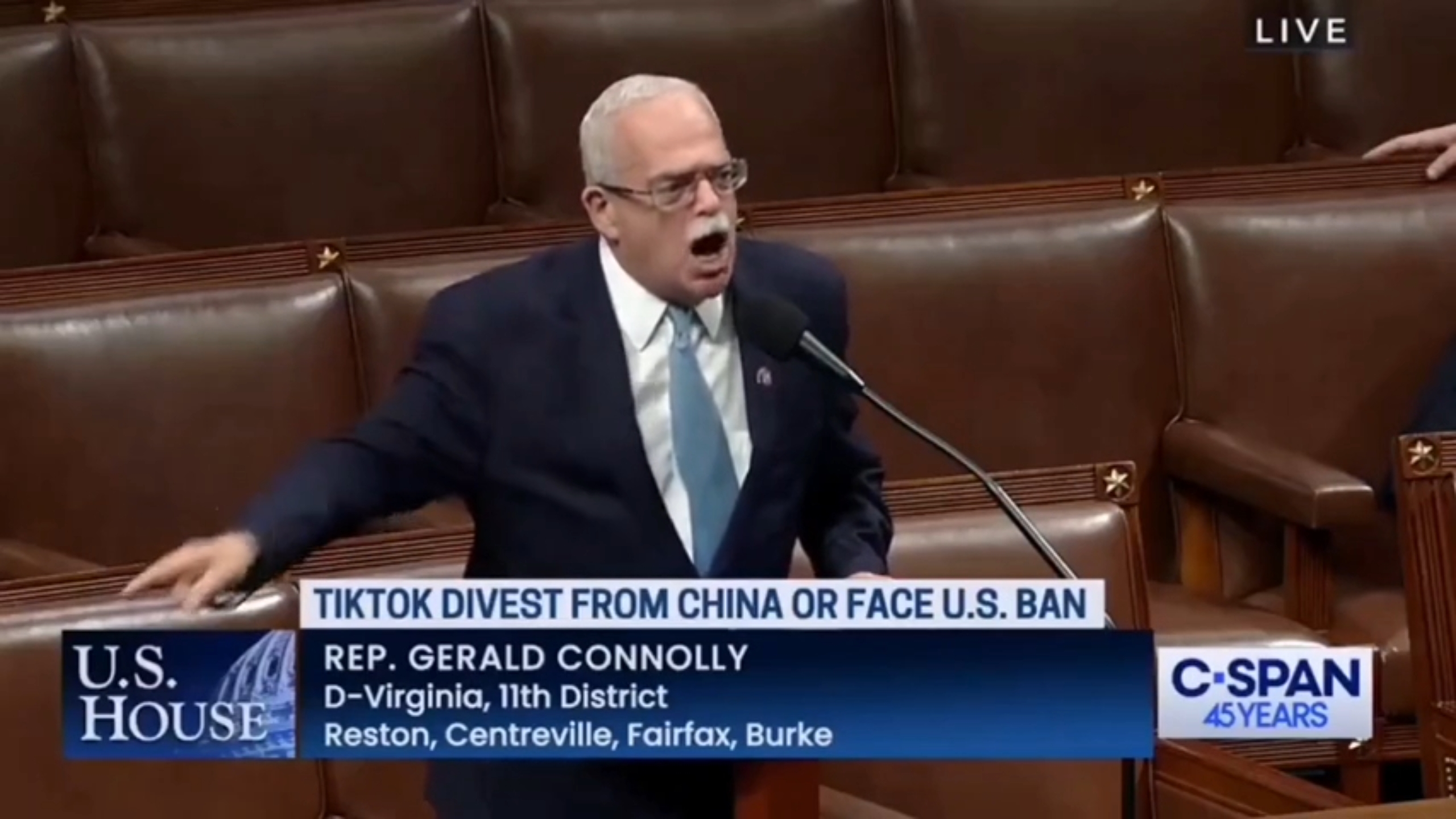 Gerry Connolly Bashes Republicans For Opposing Ukraine Aid