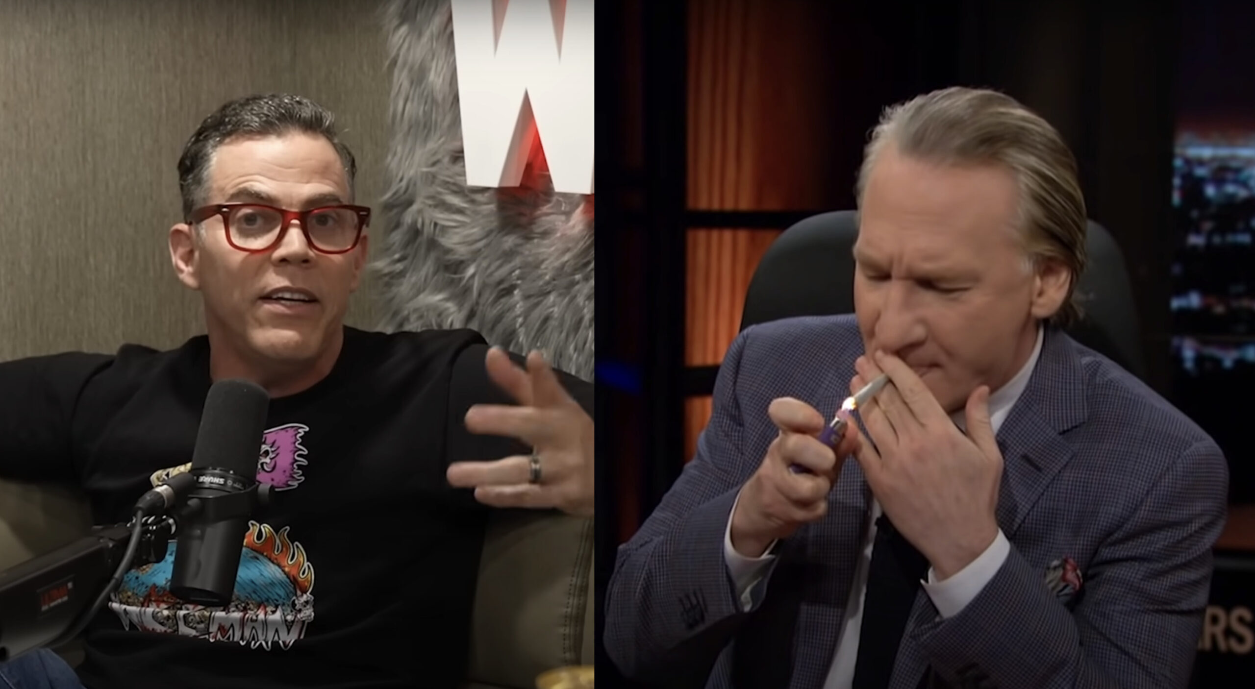 Jackass Star Steve-O Says Bill Maher Refused To Abstain From Weed in ...