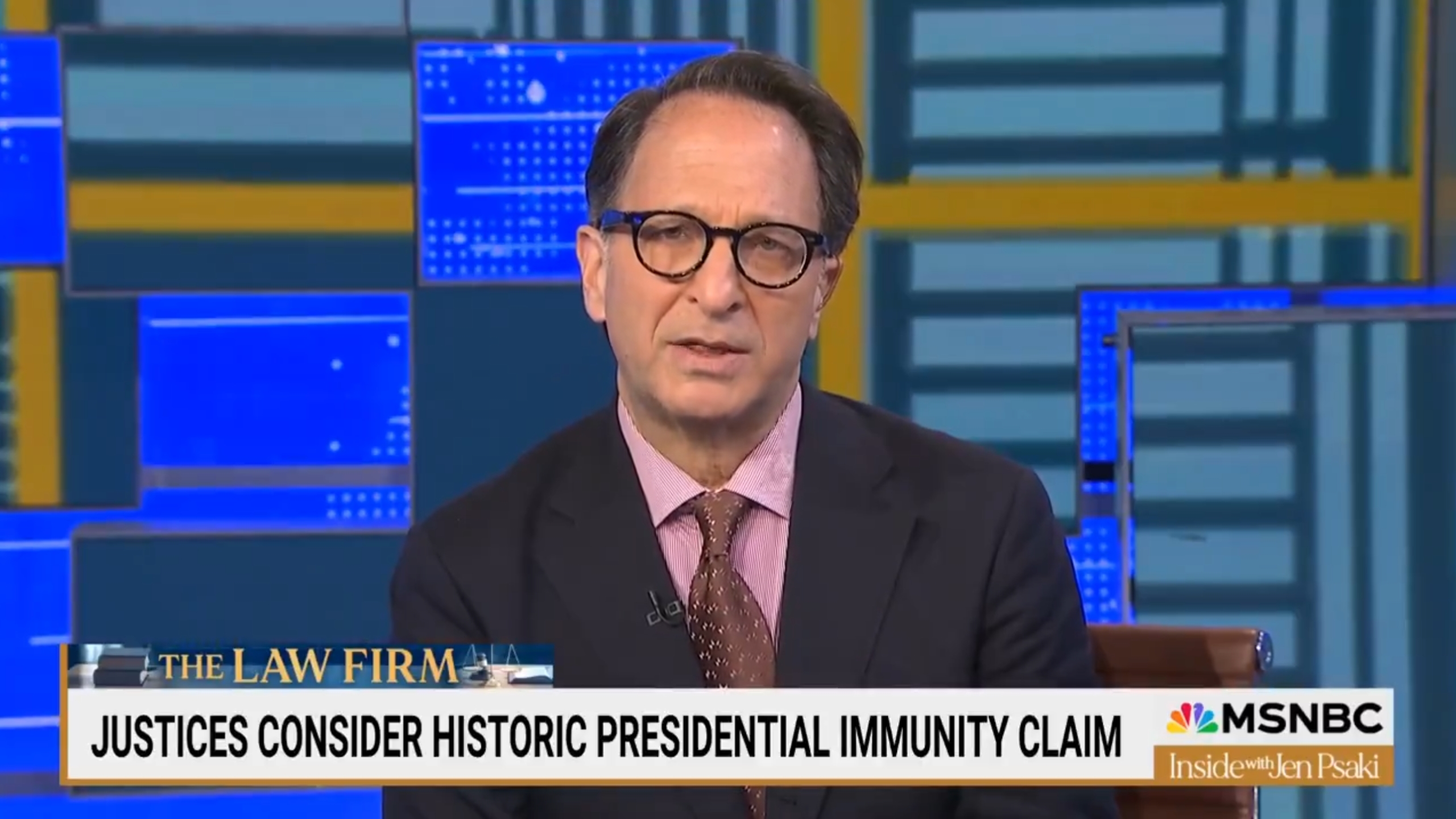 Andrew Weissmann Gives Grim Explanation Of Immunity Case