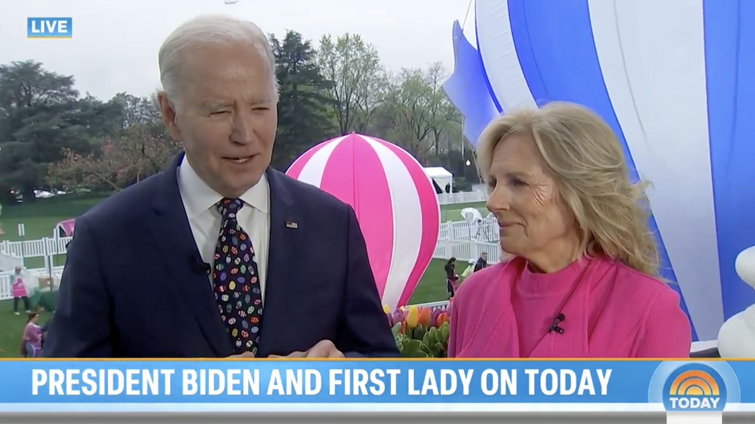 Al Roker Presses Biden About Prices During Easter Egg Chat