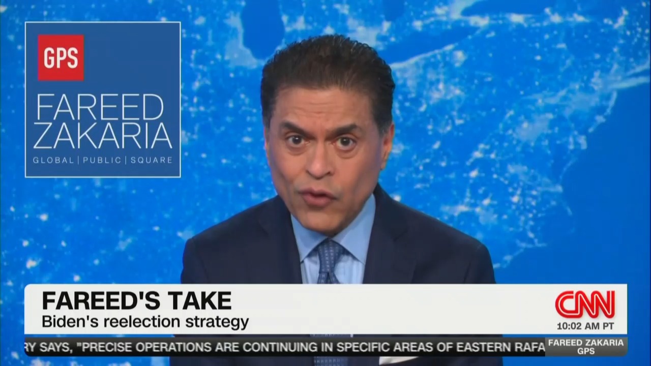 Fareed Zakaria Issues Warning to Dems On Biden