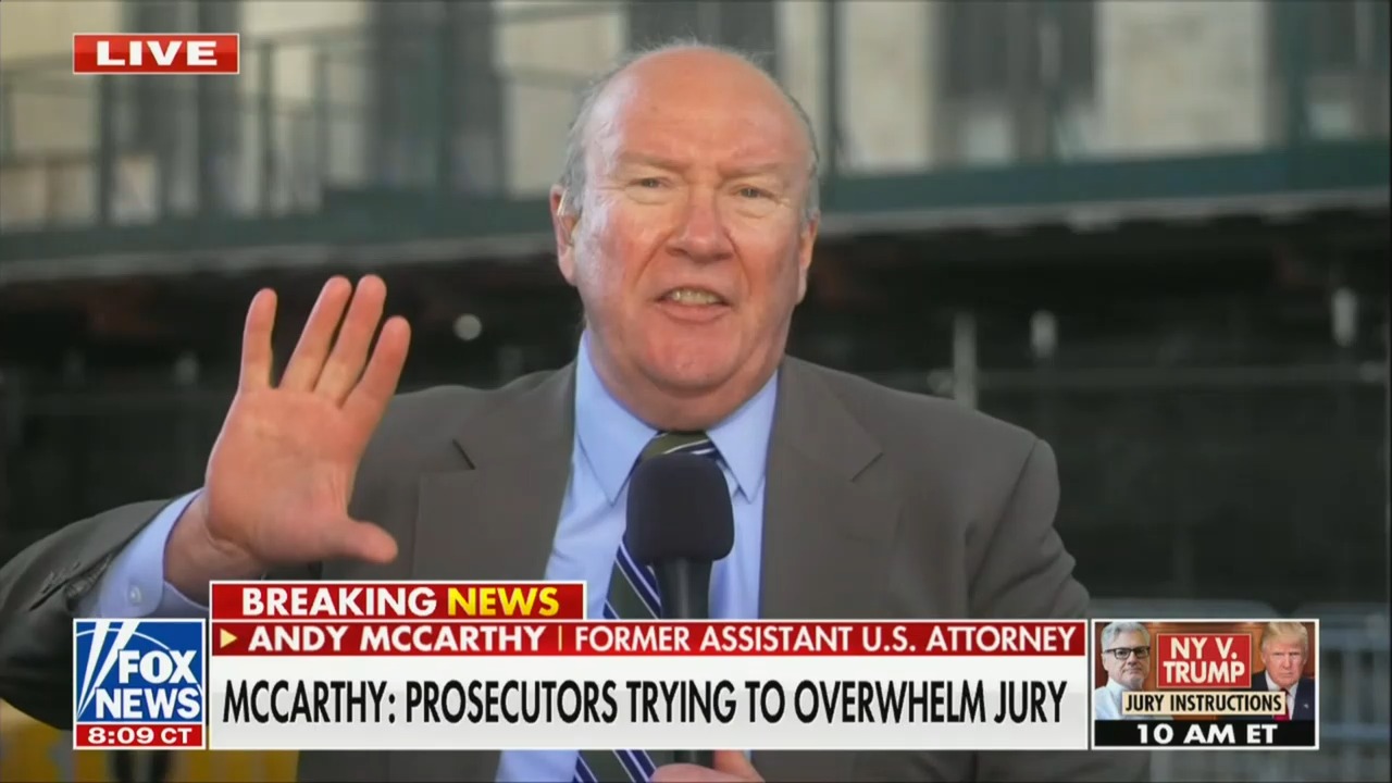 Andy McCarthy Explains How Trump's Defense Has 'Gone Wrong'