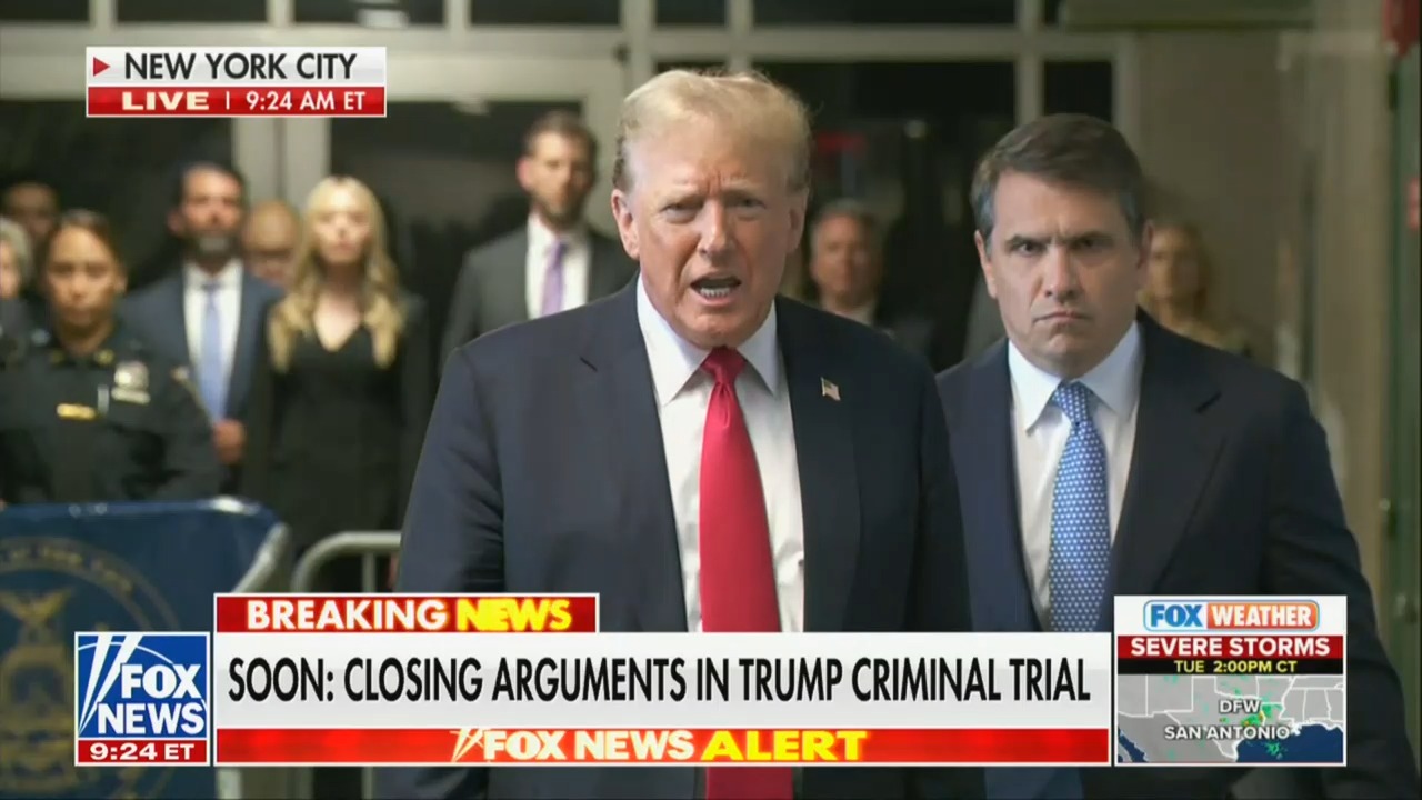 Trump Targets Judge Merchan in Rant Before Closing Arguments