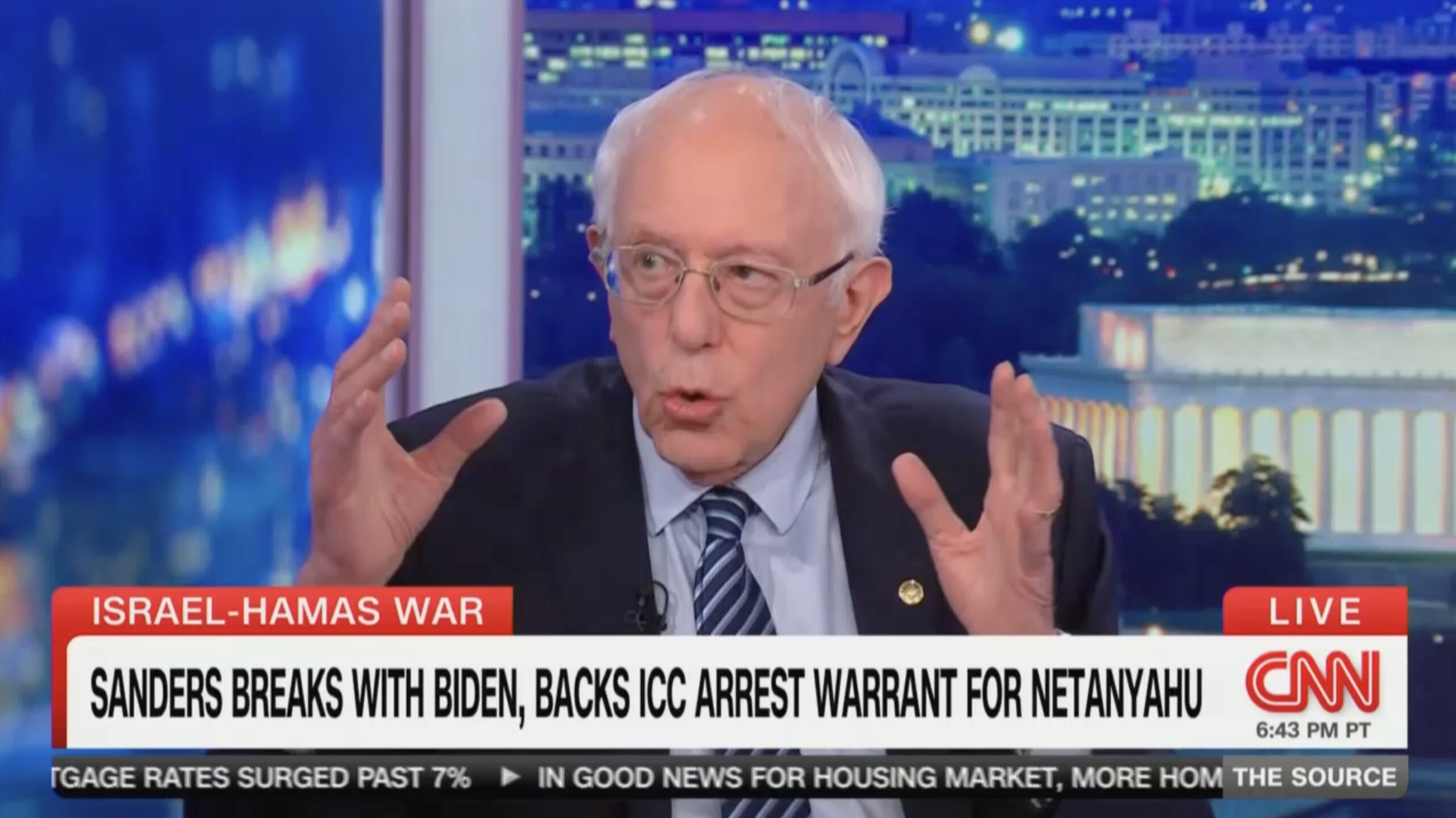 Bernie Sanders Tells CNN He Will Boycott Netanyahu Speech