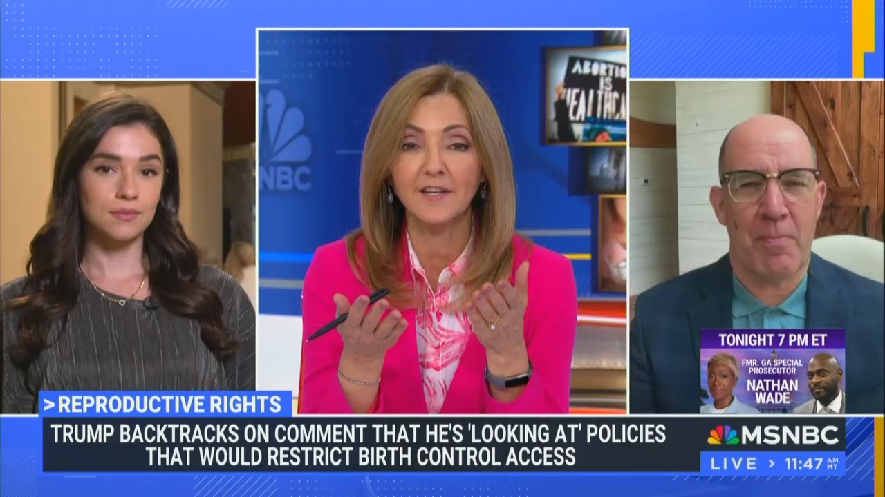 The ex-husband of MSNBC host Chris Jansing unexpectedly revealed the ...