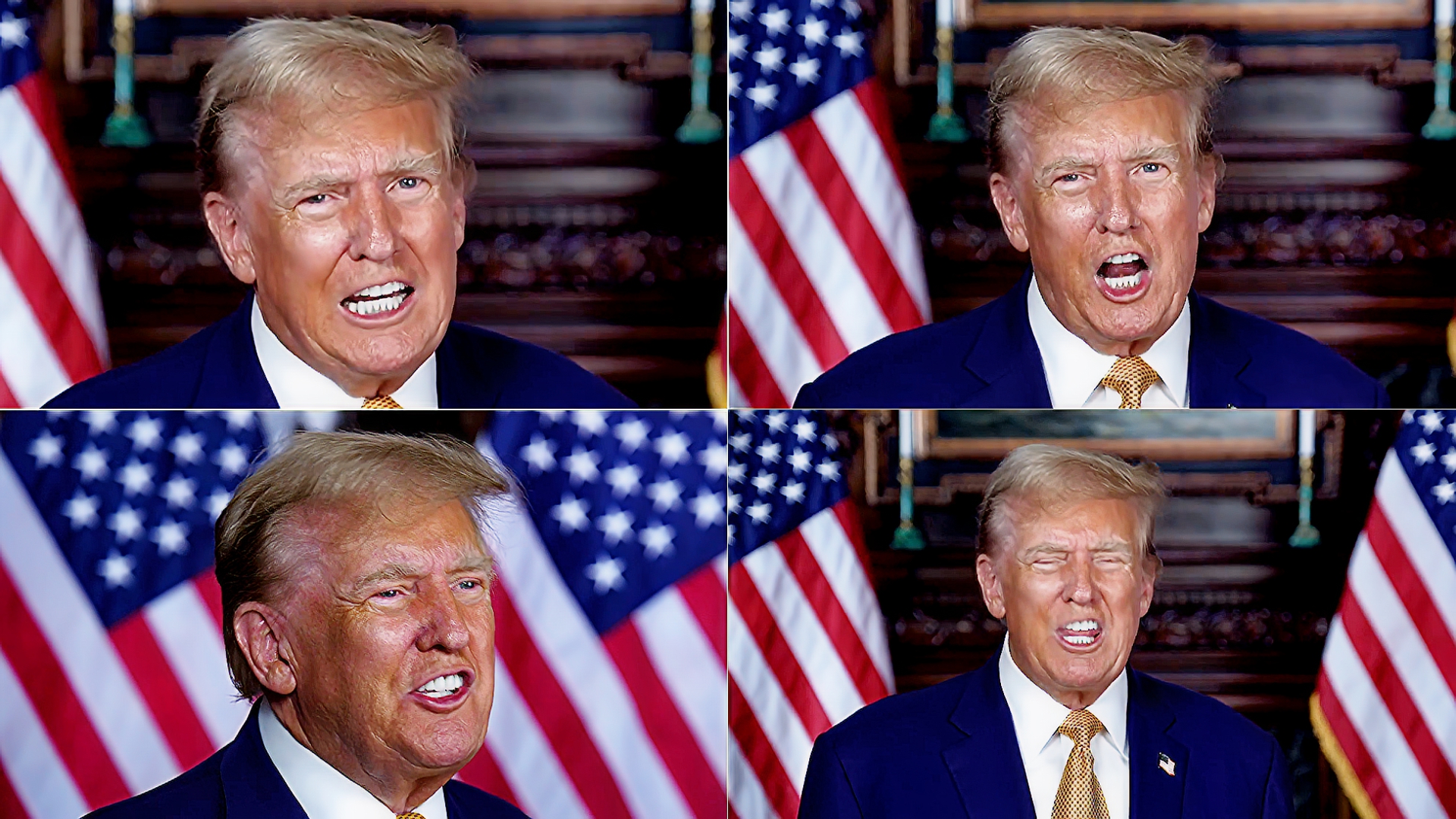 Trump Rages At Biden — Minimizes White Supremacist Riot
