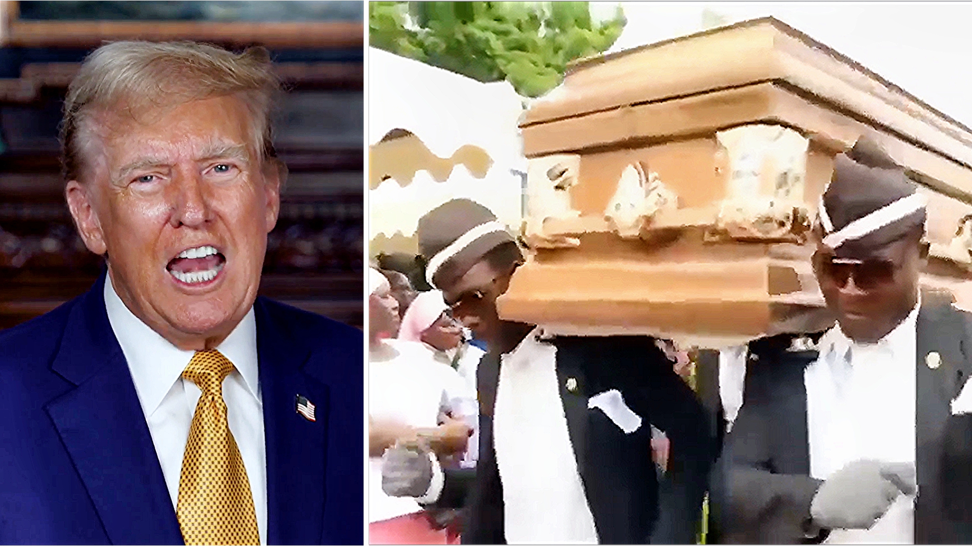 'I Nearly Escaped Death!' Trump Falsely Reports He Is Dead