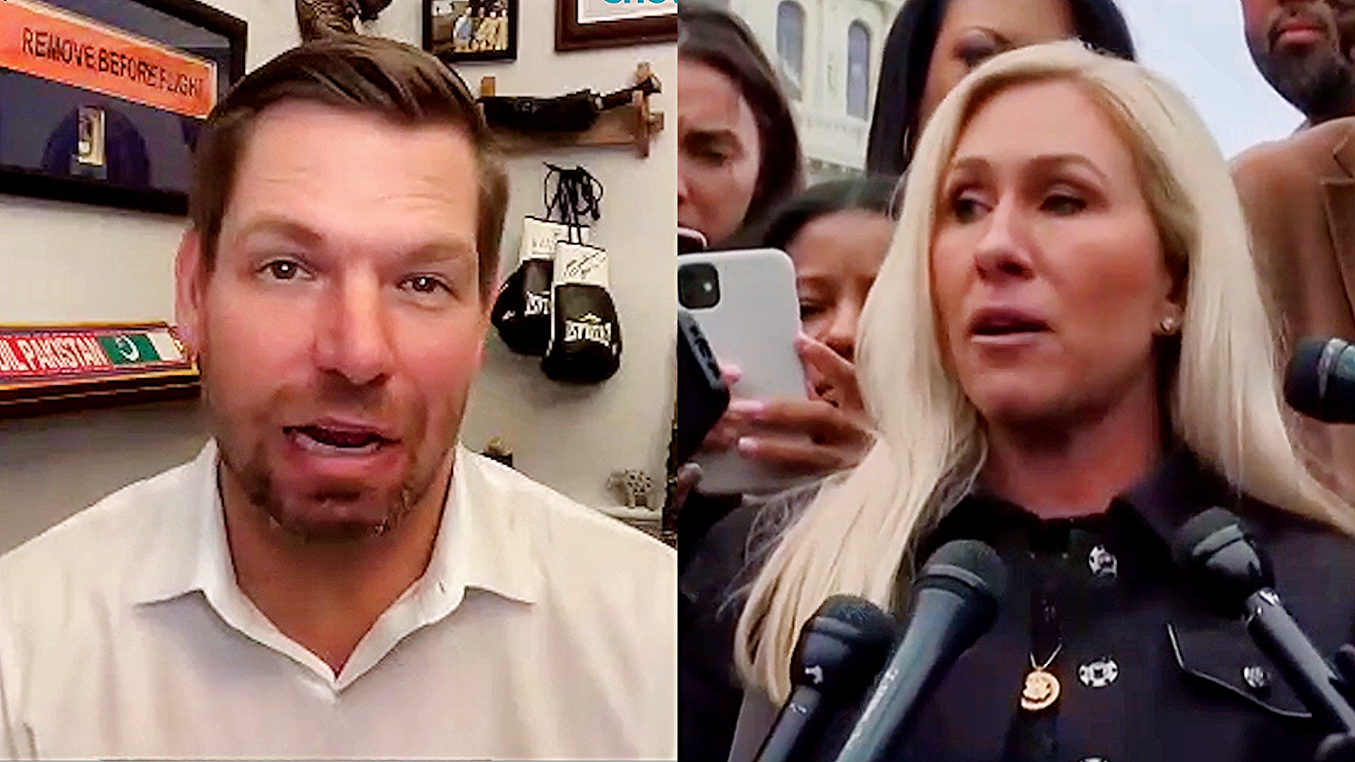 Eric Swalwell: 'Marjorie Taylor Greene Is Full Of Sh*t!'