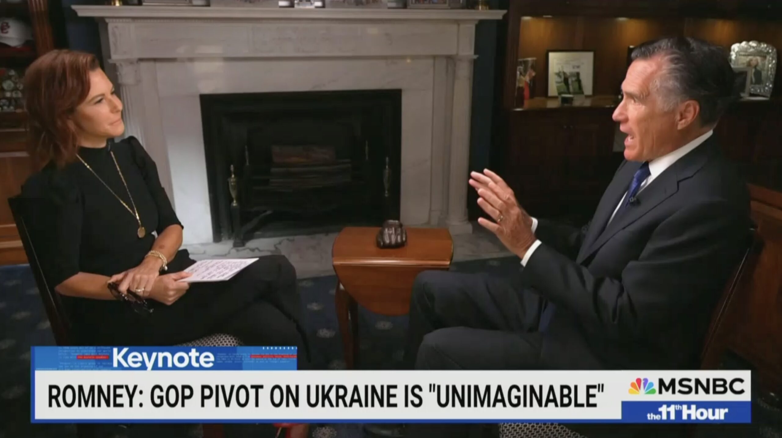 ‘I Laugh at the Phrase America First,’ Mitt Romney Tells MSNBC
