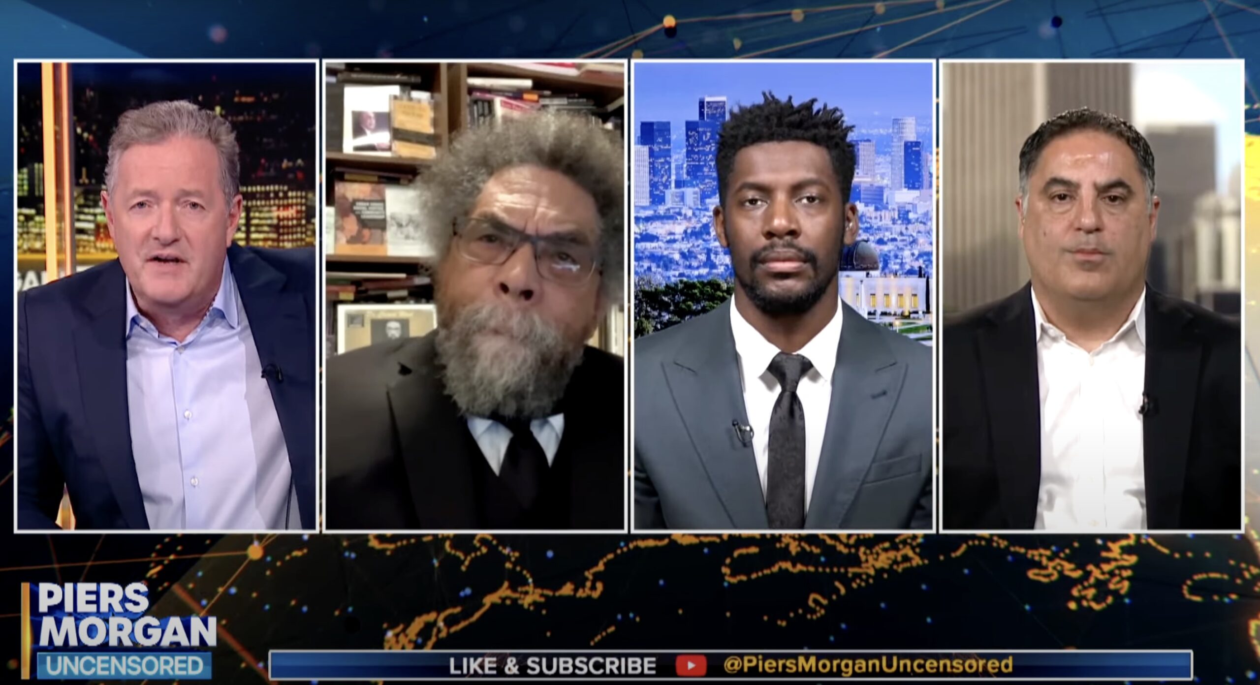 ‘How Dare You Call Me a Racist!’ Piers Morgan Snaps at Cornel West ...