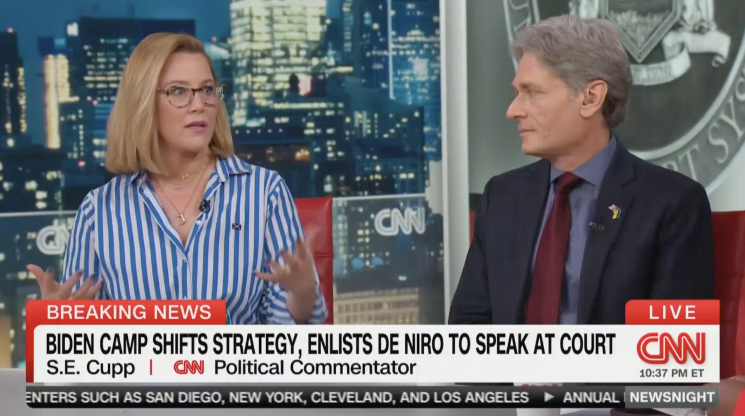 S.E. Cupp Criticizes Biden Camp's Robert De Niro Stunt