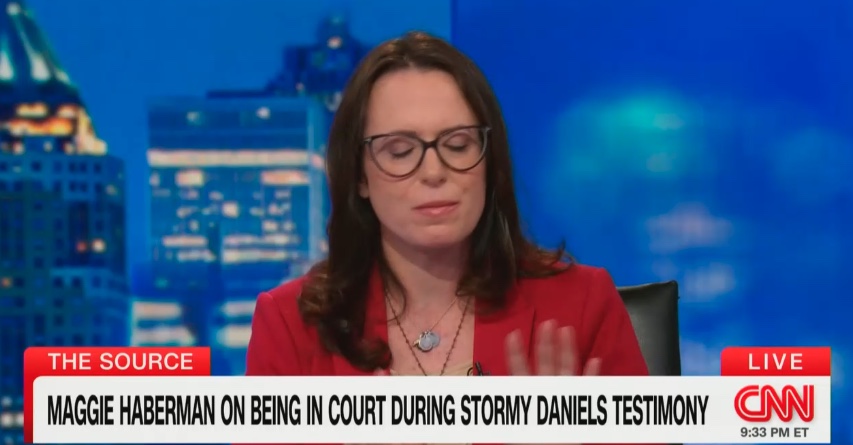 Maggie Haberman Grossed by Stormy Daniels Testimony