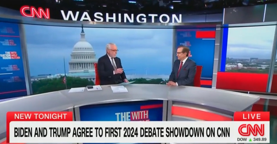 Chris Wallace Laughs in Disbelief When Wolf Blitzer Tells Him He Was ...