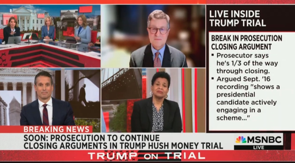 MSNBC Hosts Groan When Lawyer Says Trump Trial Could Last Until Next Week