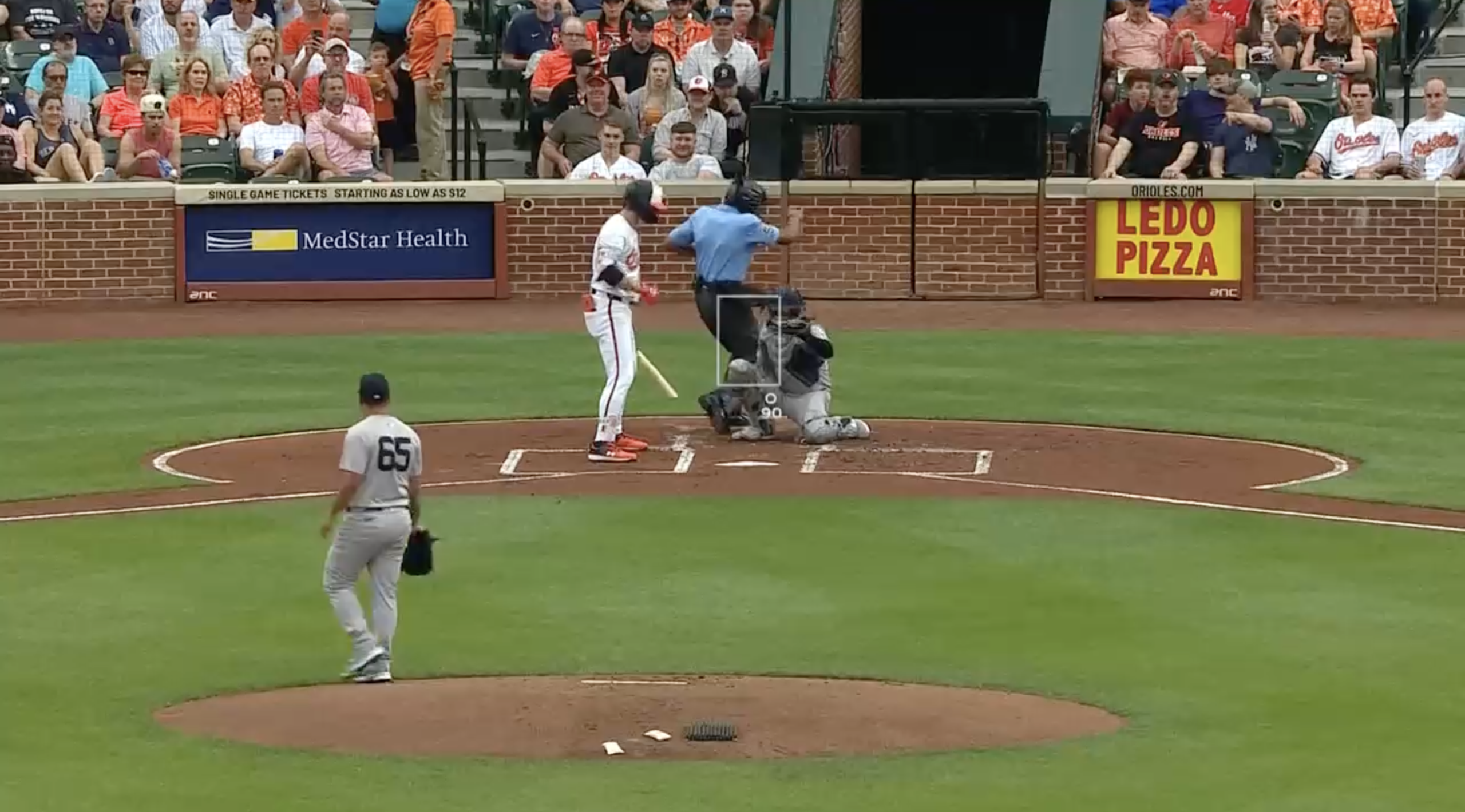 Orioles Announcers Rip C.B. Bucknor Over Strike Call