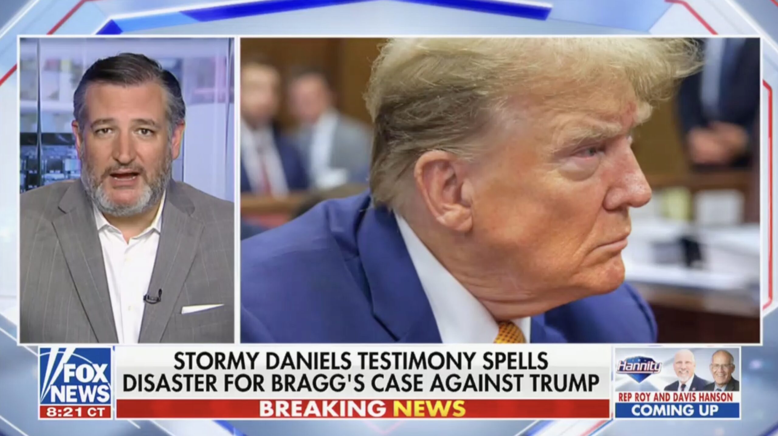 Ted Cruz Slams Stormy Daniels Testimony: ‘No Person on Planet Earth ...