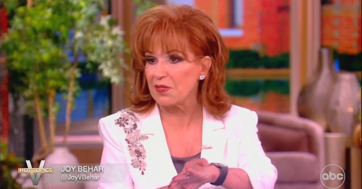 Joy Behar So Excited About Trump Verdict She Started 'Leaking'
