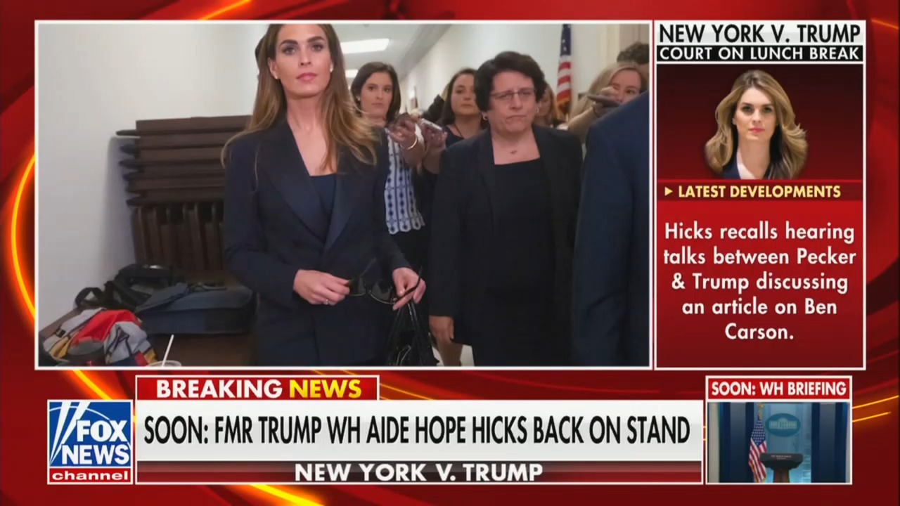 Hope Hicks: She Had Cohen Look Into Possible Trump Tape