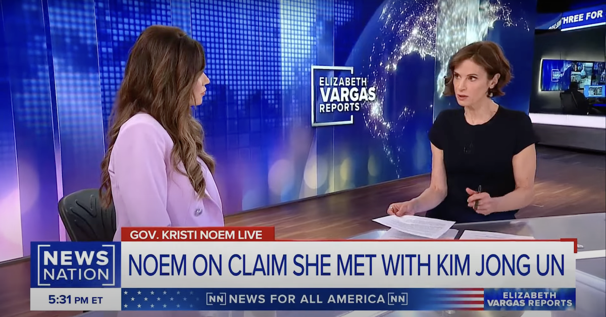 Elizabeth Vargas Grills Kristi Noem on Trump, Book Retraction
