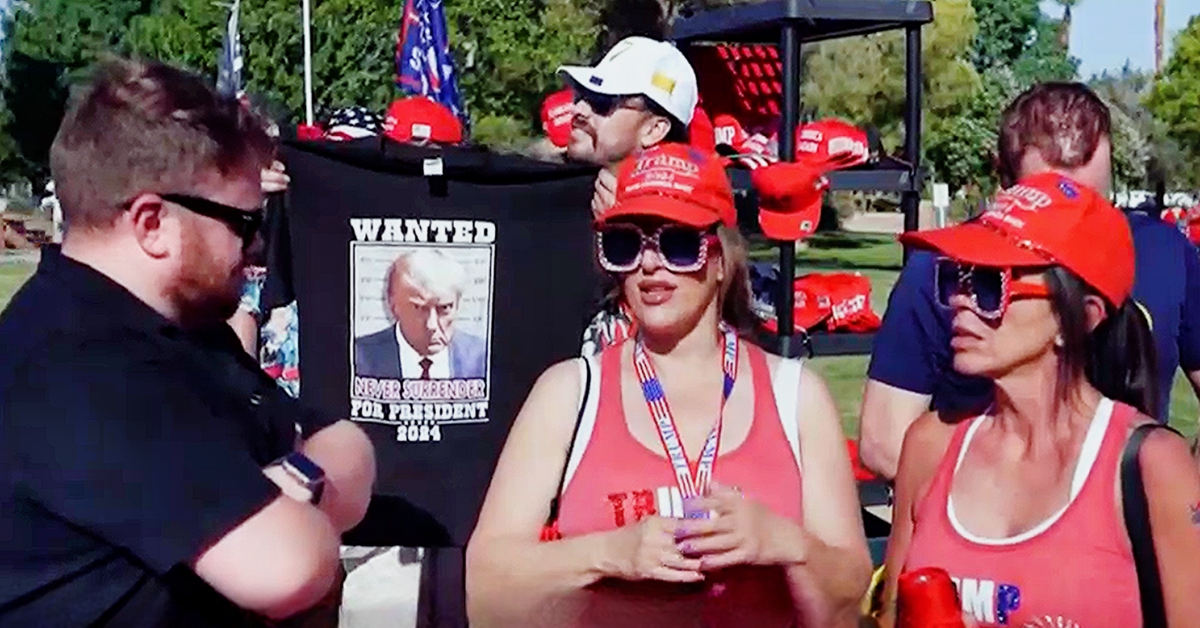 Trump Fans: US 'Not A Democracy'-'Civil War' If Trump Loses