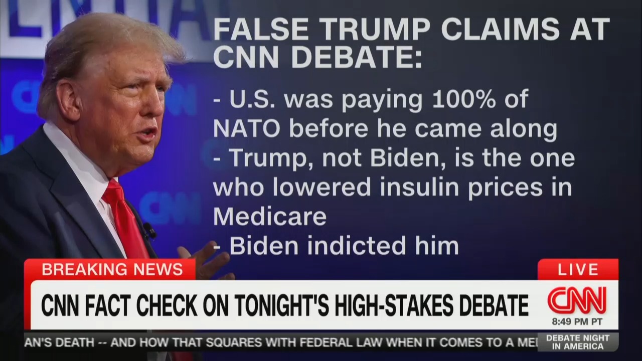 Daniel Dale Fact Checks Biden And Trump's Debate Performance