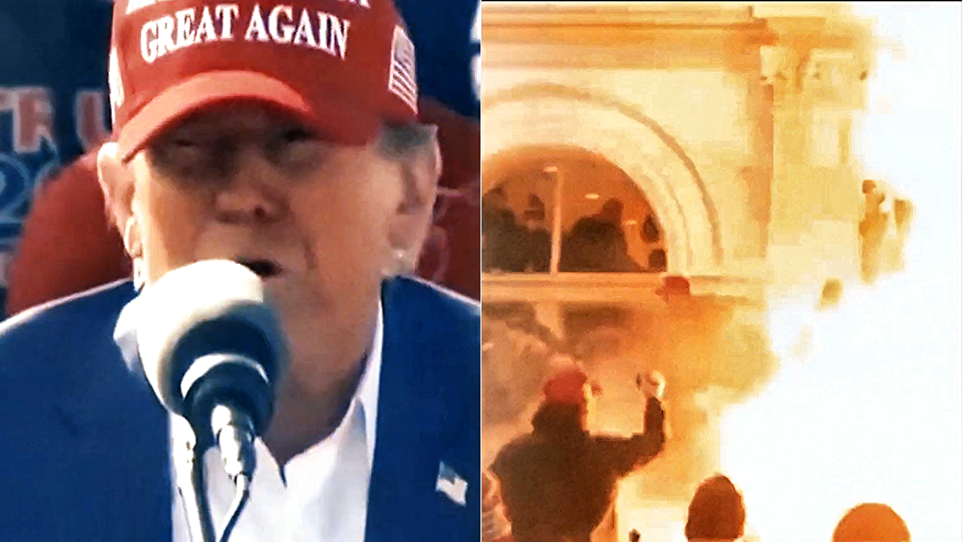 'BURN!' Biden Drops Brutal Jan. 6 Ad Amid Trump Hill Visit