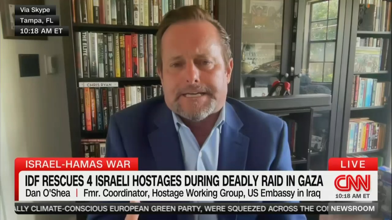 Hostage Expert Tells CNN: Hamas Is Holding Gazans Hostage