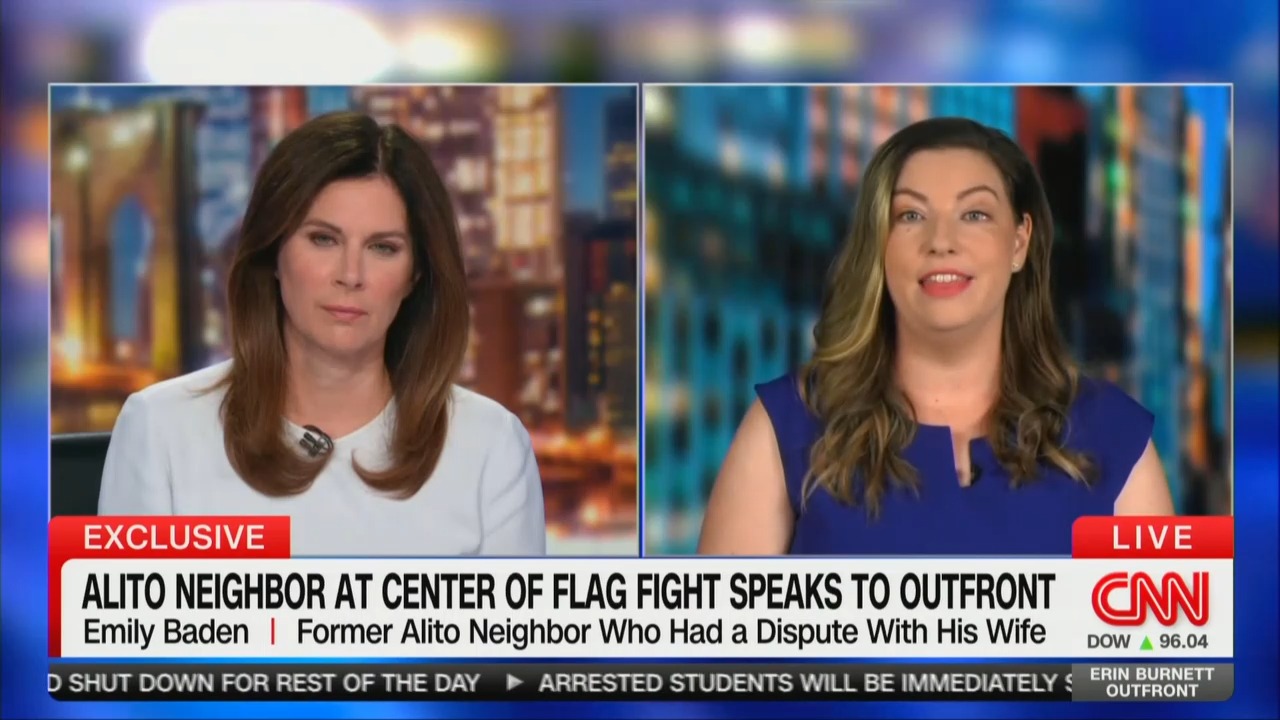 Neighbor Who Called Alito's Wife 'C-Word' Speaks Out On CNN