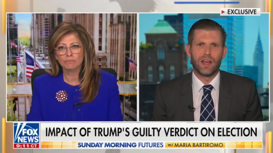Eric Trump: Black Vote Is 'Swinging Over to Donald Trump In Spades'