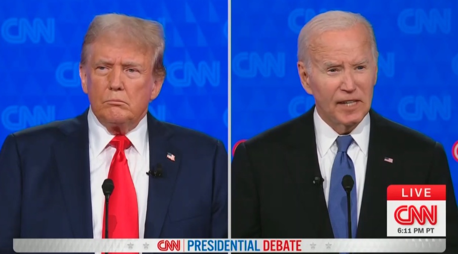 Biden Short-Circuits in Debate and Declares, 'We Finally Beat Medicare'